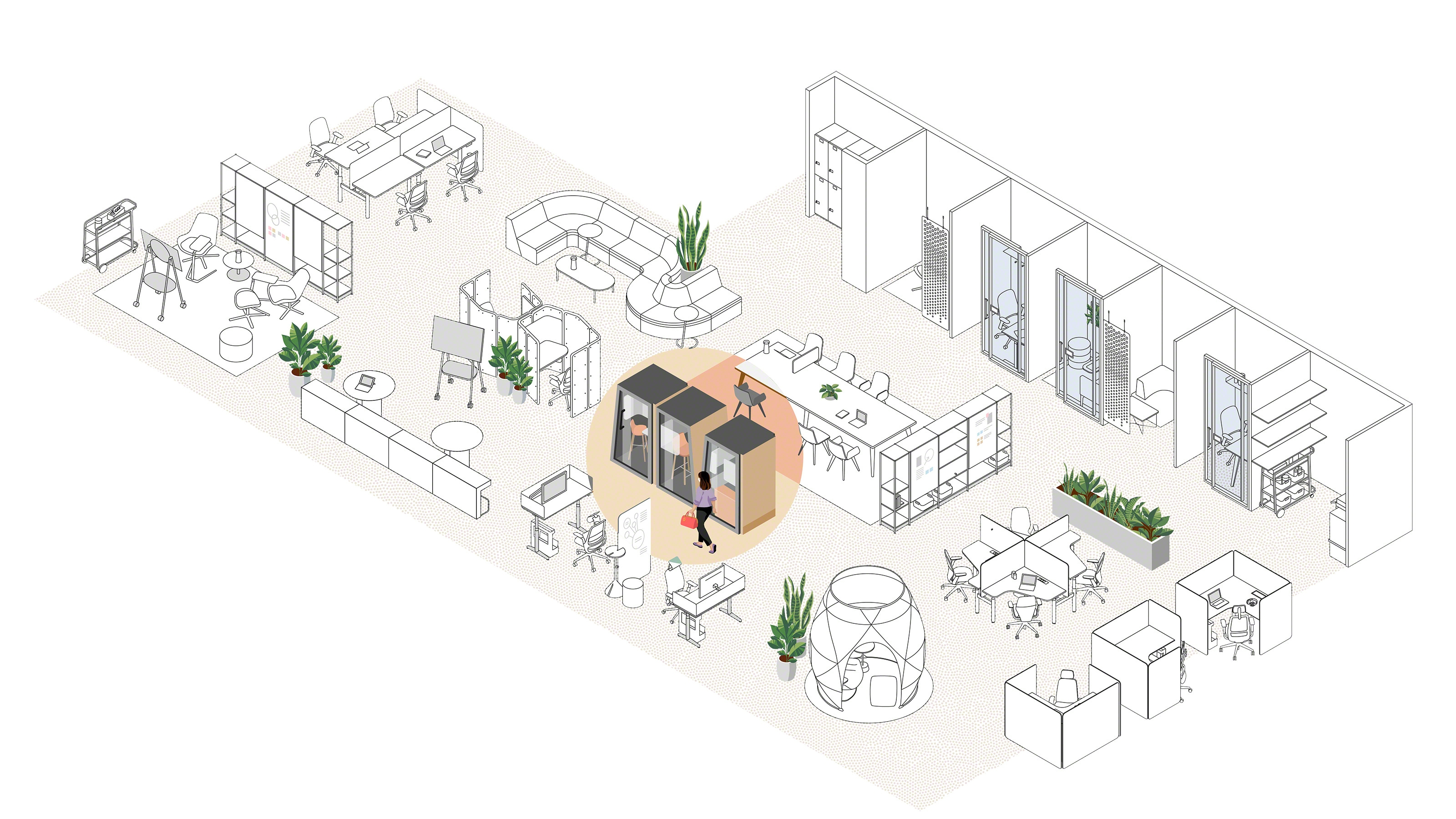 Design Ideas for Personal Spaces at Work Post-Pandemic | Steelcase