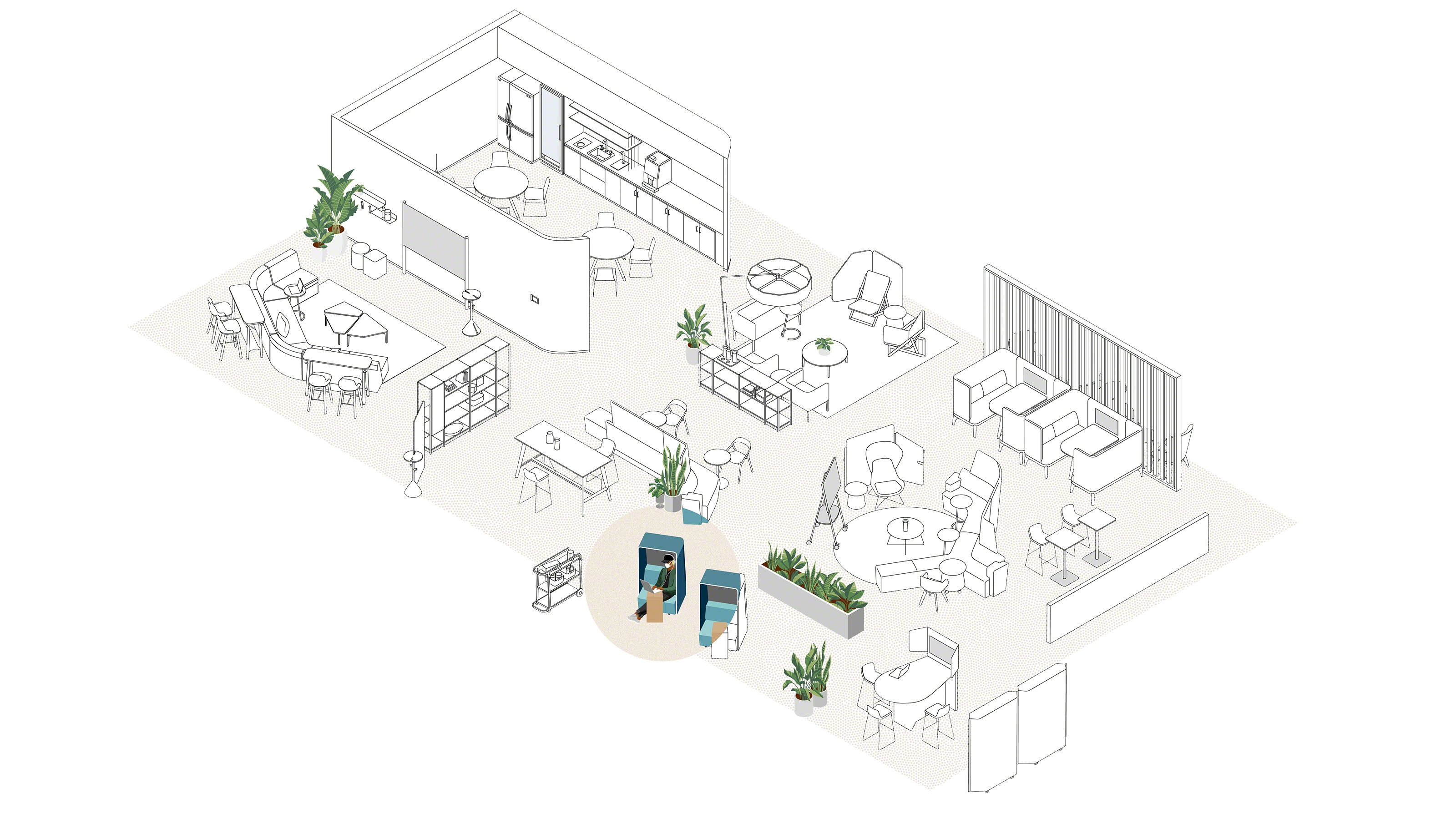 Design Ideas for Personal Spaces at Work Post-Pandemic | Steelcase